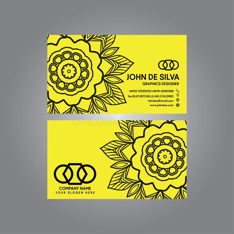 Professional Modern Printable Business Card, Invitation Card Design ...