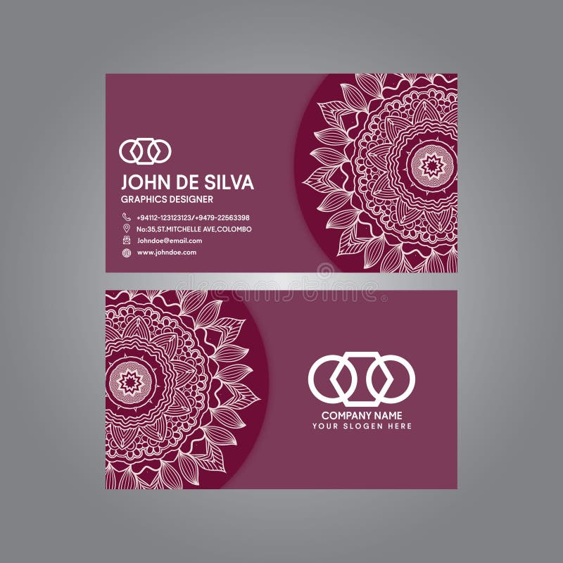 Professional Modern Printable Business Card, Invitation Card Design ...