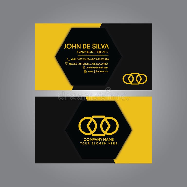 Professional Modern Printable Business Card, Invitation Card Design ...