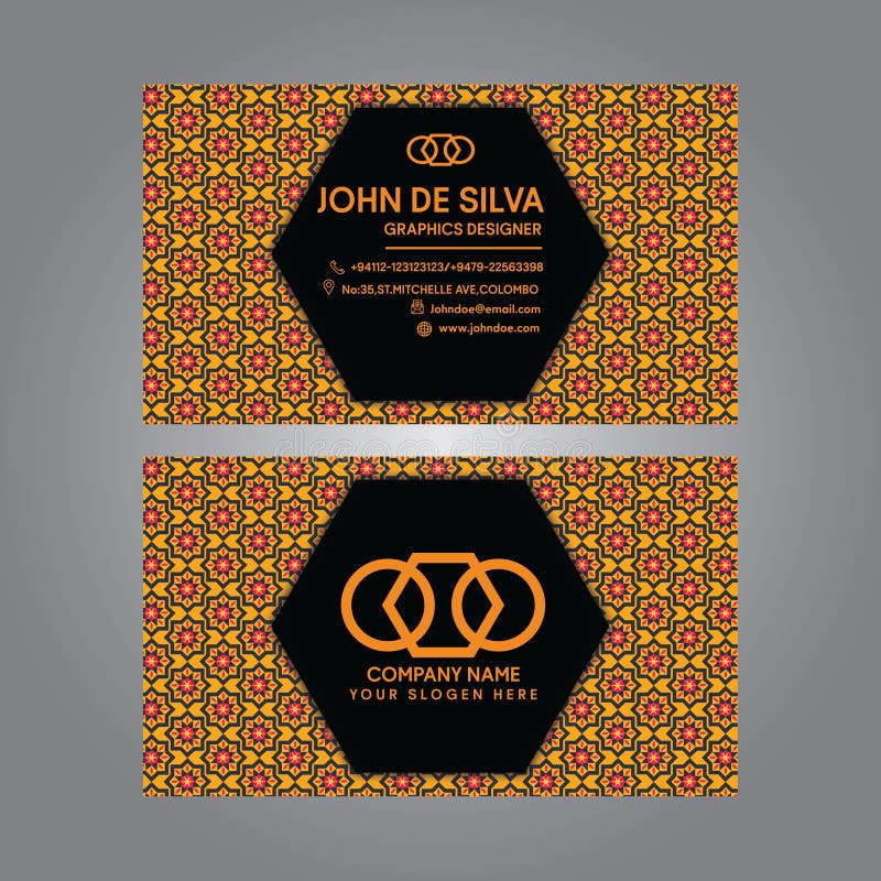 Professional Modern Printable Business Card, Invitation Card Design ...