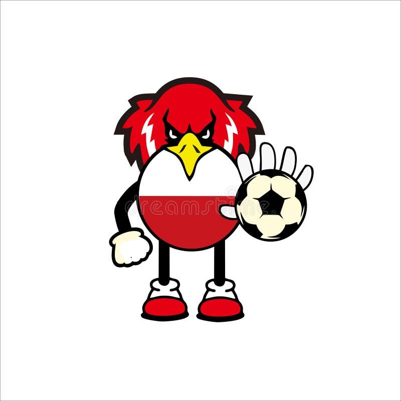 Print Poland Country Mascot Stock Vector - Illustration of nation ...