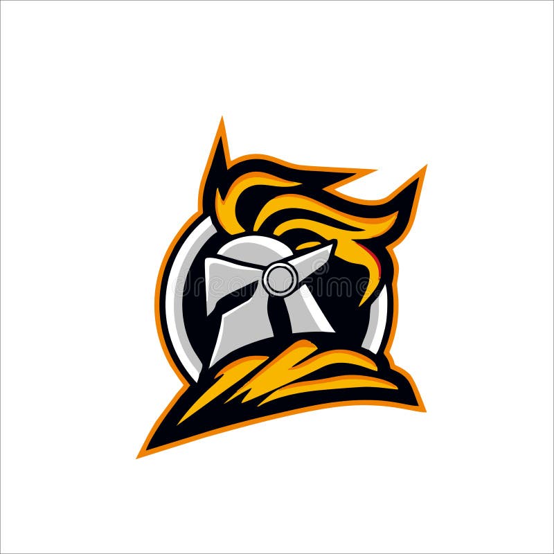 Print iron knight mascot stock vector. Illustration of shirts - 256635038