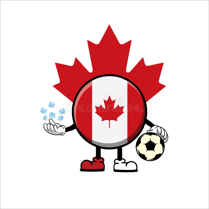 Print canada mascot stock vector. Illustration of cartoon - 256640772