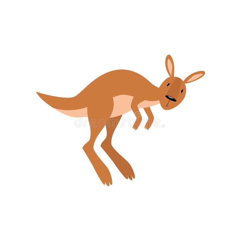Jumping Kangaroo Cartoon