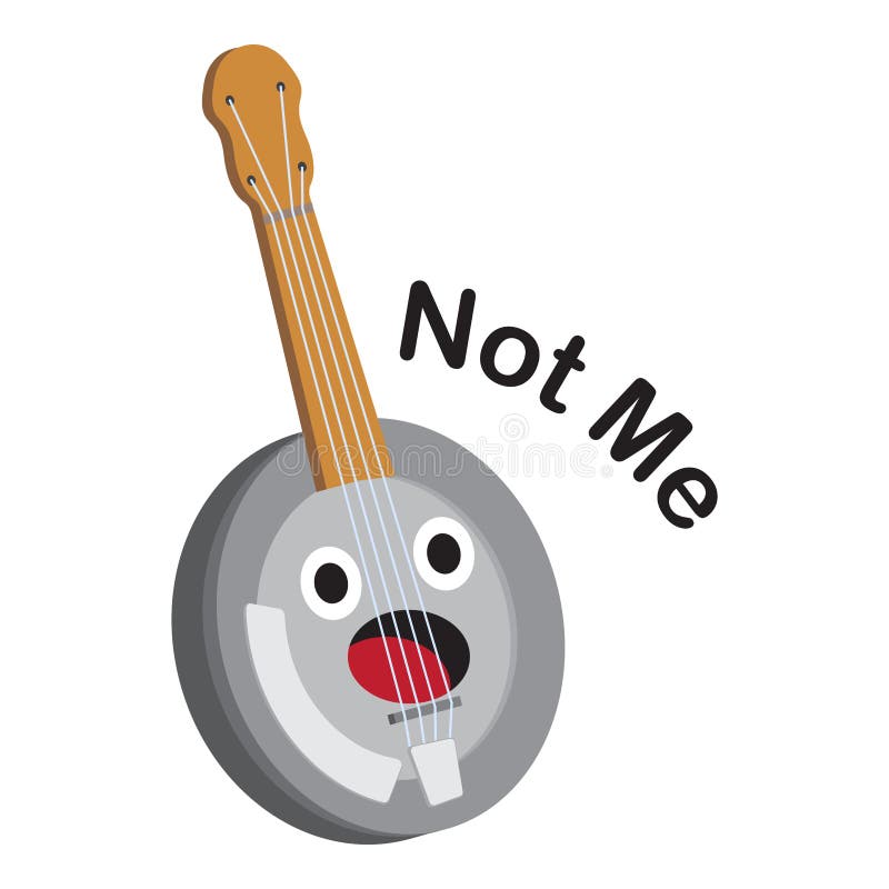 Banjo emoticon set stock vector. Illustration of whistle - 251211917