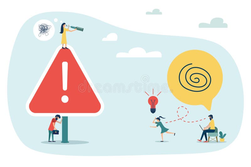 Crisis Management Vector Illustration Concept Stock Vector ...