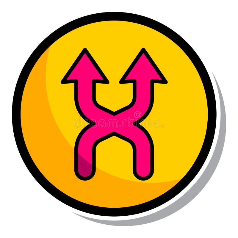 Cartoon shuffle button stock vector. Illustration of vector - 258031765