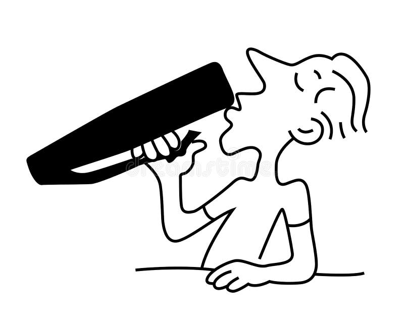 People Drinking Line Drawing Stock Illustrations – 581 People Drinking ...