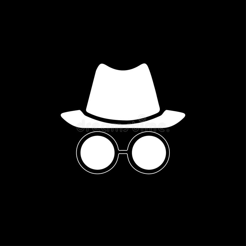 Spy Icon. Browse the Web Privately in Incognito Mode Stock Vector ...