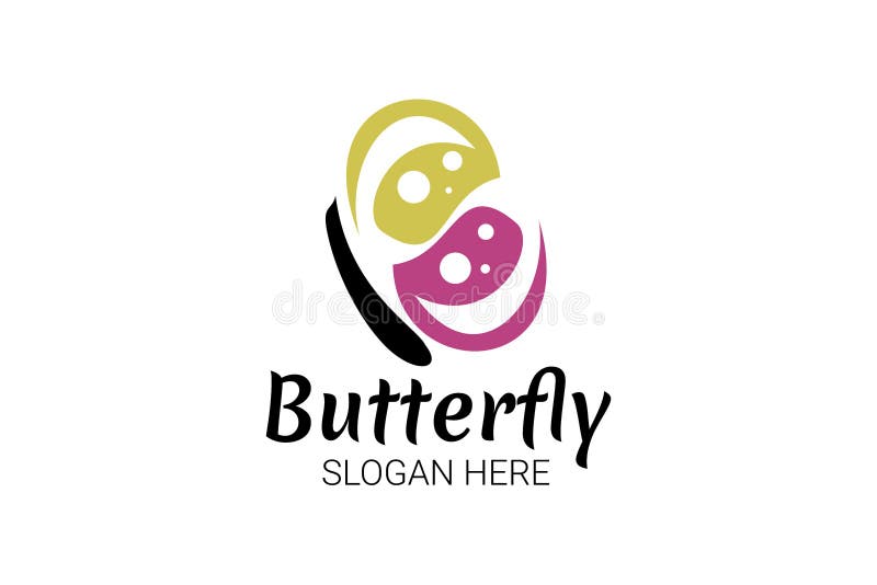 Butterfly Company Logo Vector Illustration. Suitable for Business ...