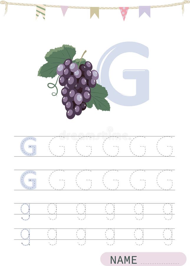 Letter G Handwriting Stock Illustrations – 1,192 Letter G Handwriting ...