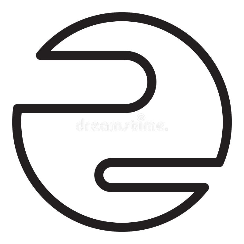 Abstract logo template stock vector. Illustration of mockup - 258101297