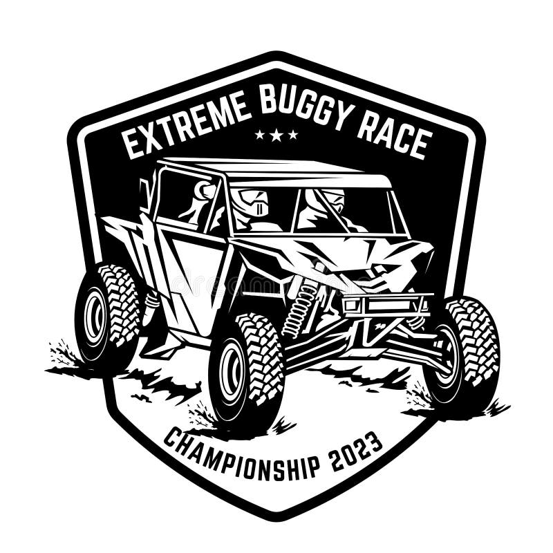 ATV Buggy Extreme Sport Team and Racing Club Logo Stock Vector ...