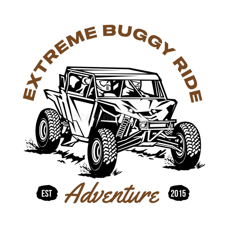 Buggy Extreme Adventure Trip Race Sport Vector Illustration Design ...