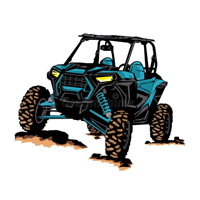 ATV Buggy Extreme Sport Team and Racing Club Logo Stock Vector ...