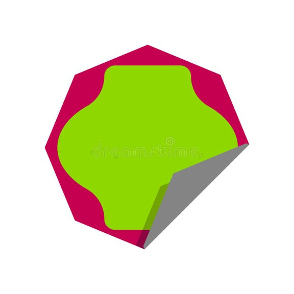 Cartoon sticker label stock vector. Illustration of seal - 259009515