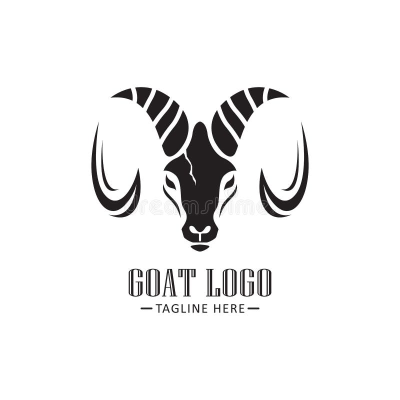 Goat Sheep Cow Head Logo Stock Illustrations – 304 Goat Sheep Cow Head ...