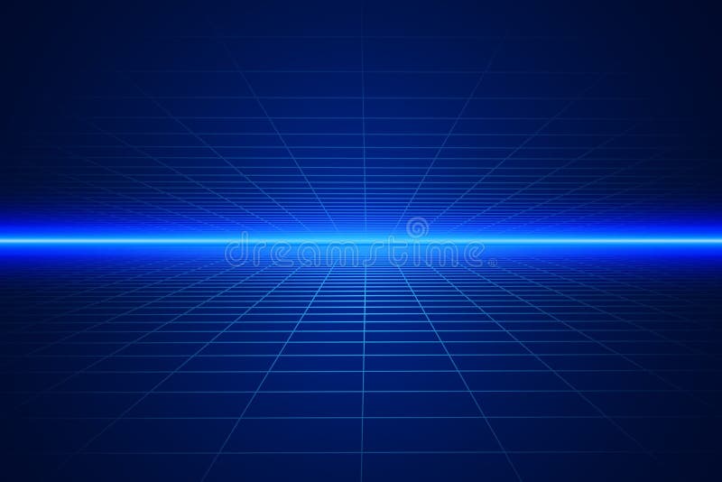Metaverse Blue Technology Background Template Stock Vector ...