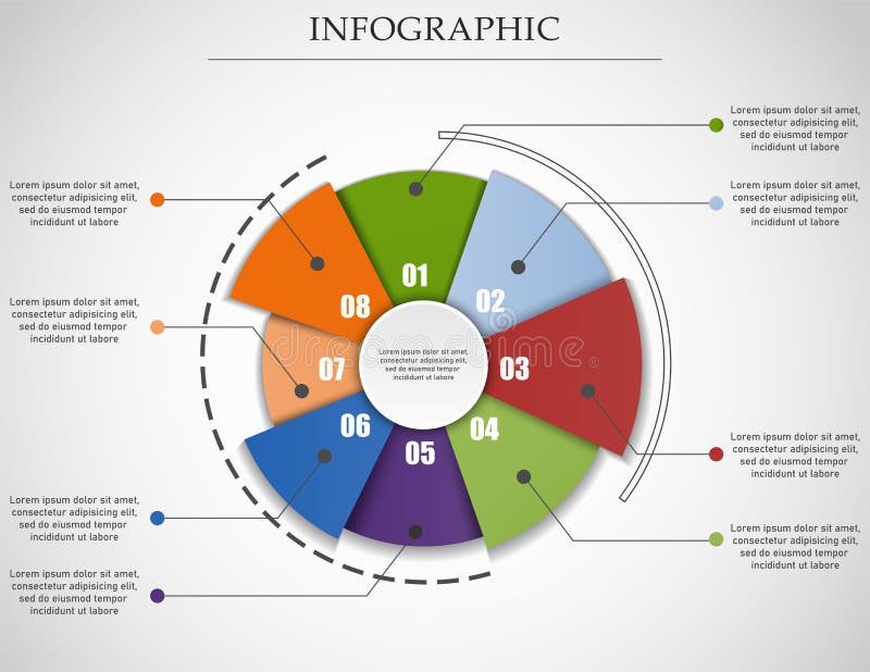 Business Pie Chart Infographic for Your Documents, Reports ...