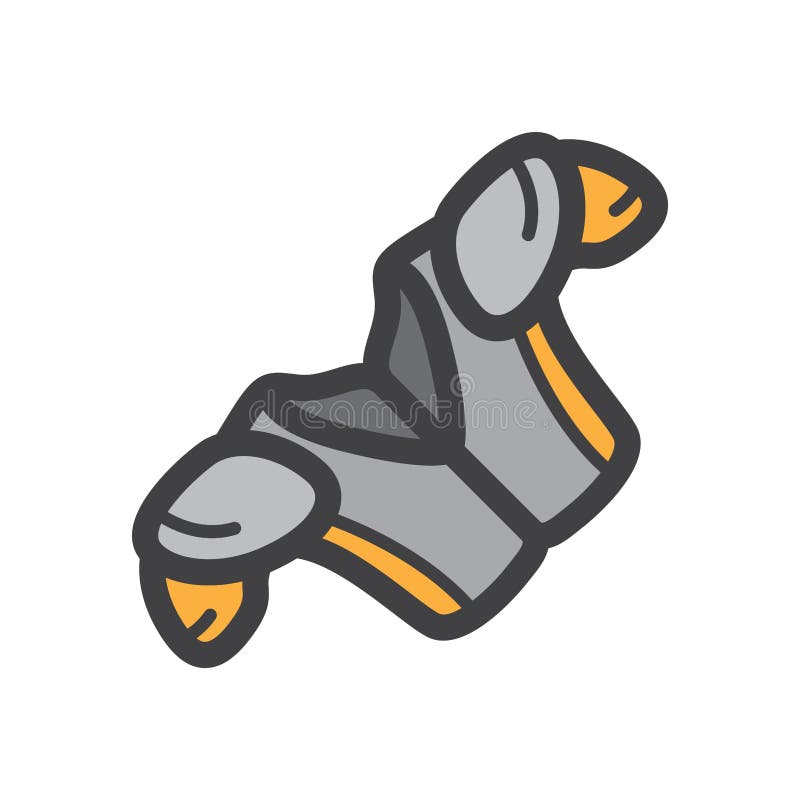 Cartoon American Football Body Protector Stock Vector - Illustration of ...