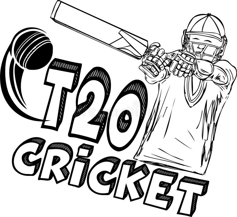 T20 Cricket Logo, Abstract Cricket World Cup Banner or Poster Design ...