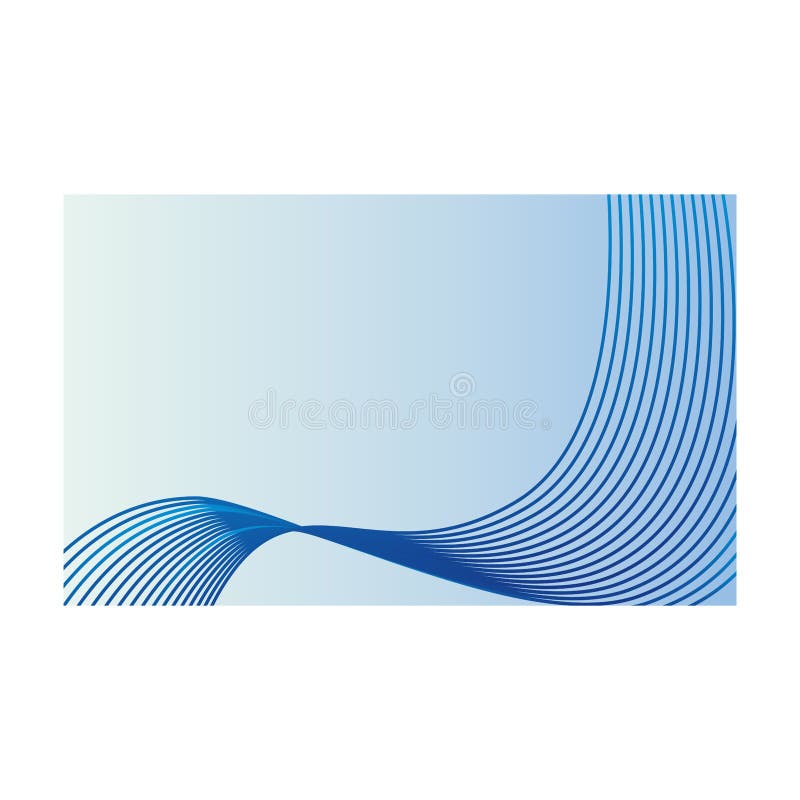 Abstract Name Card Template Stock Vector - Illustration of vector ...