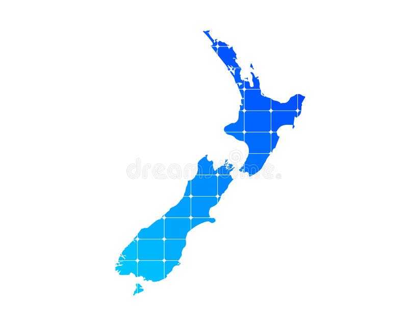 Colorful New Zealand Political Map with Clearly Labeled, Separated ...