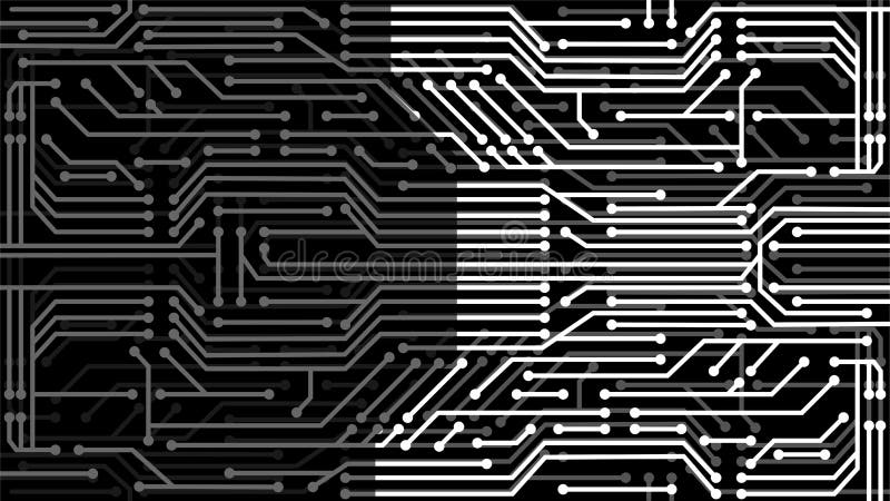 Abstract Printed Circuit Board Pattern Wallpaper Background Stock ...
