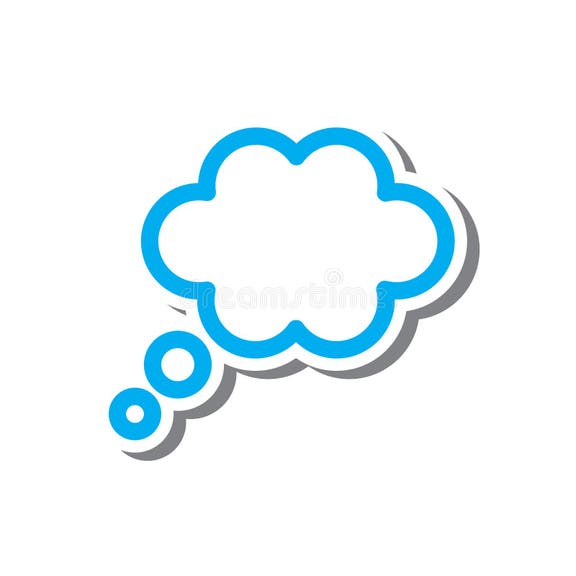 Cartoon word bubble stock vector. Illustration of word - 260015907