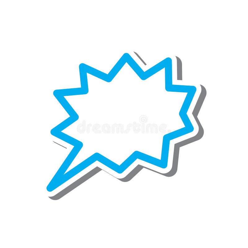 Cartoon word bubble stock vector. Illustration of icon - 260015909