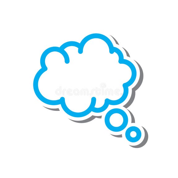 Cartoon word bubble stock vector. Illustration of bubble - 260015917