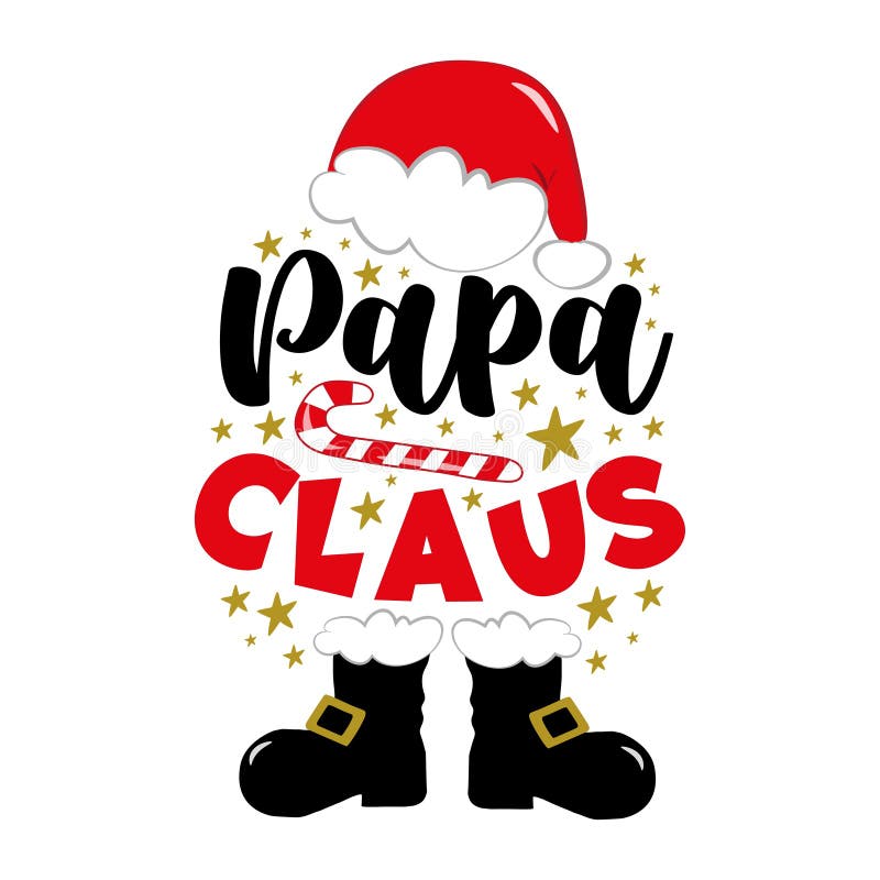 Papa Claus - Funny Decoation with Santa S Hat ,candy Cane and Boots ...
