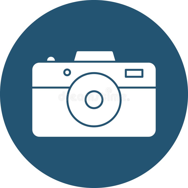Camera Which Can Easily Modify or Edit Stock Vector - Illustration of ...
