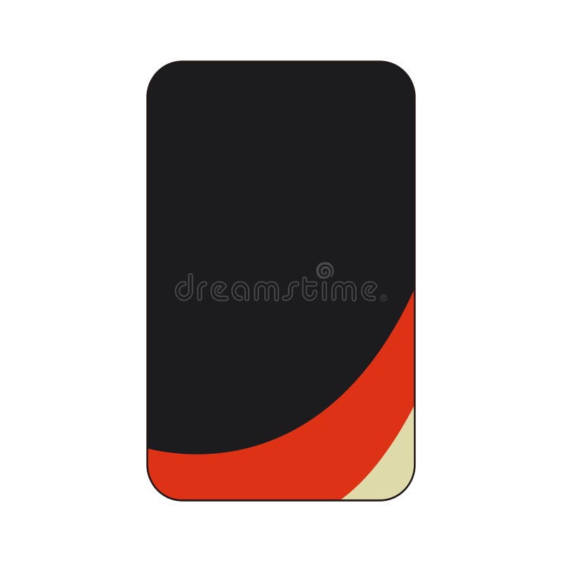 Abstract Name Card Template Stock Vector - Illustration of template ...