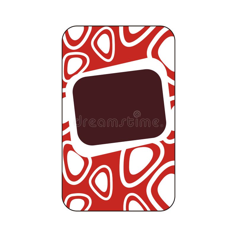 Abstract Name Card Template Stock Vector - Illustration of vector, card ...