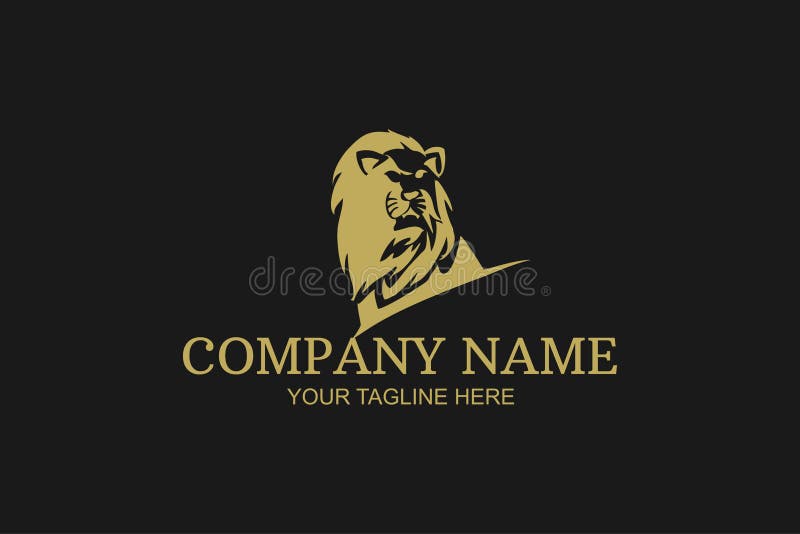 Lion Company Logo Vector Illustration. Suitable for Business Company ...
