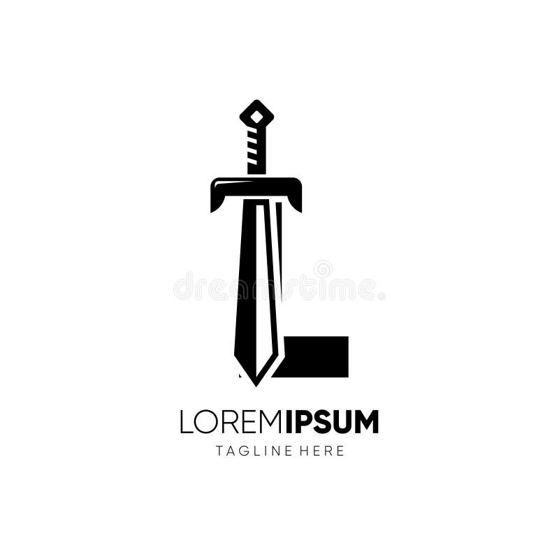 Letter W Sword Logo Design Vector Icon Graphic Emblem Illustration ...