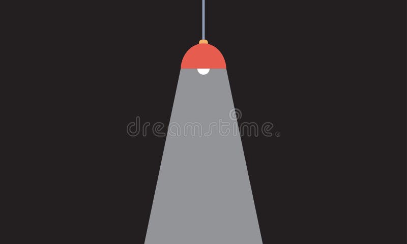 Vintage Design with Background and Lights on. Vector Illustration ...