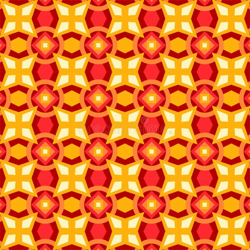 Ornament Orange Pattern for Print Textile or Paper Oriental Background ...