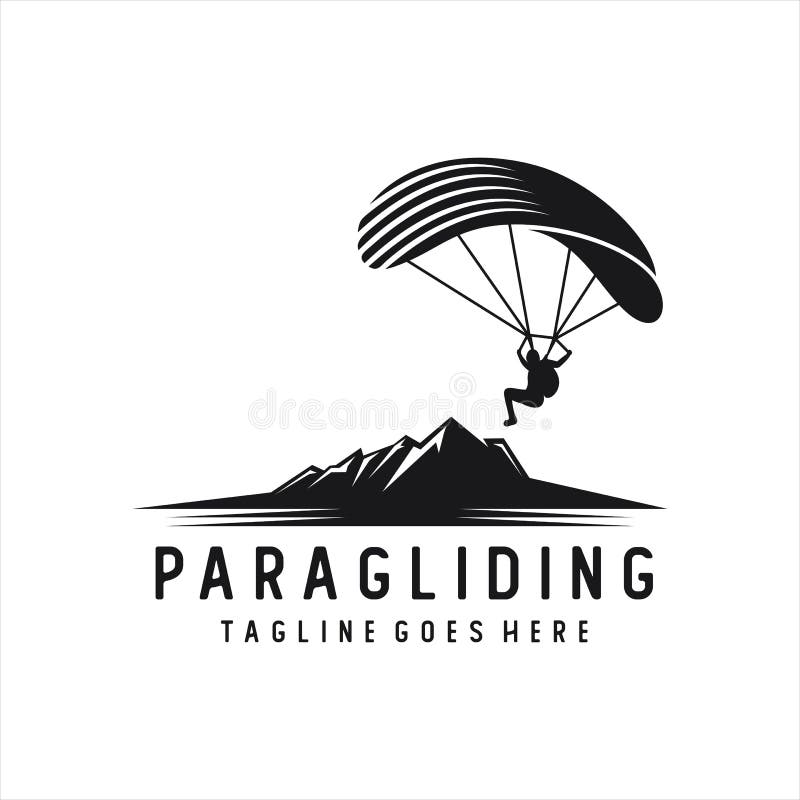 Adventure Paragliding Stock Illustrations – 1,655 Adventure Paragliding ...