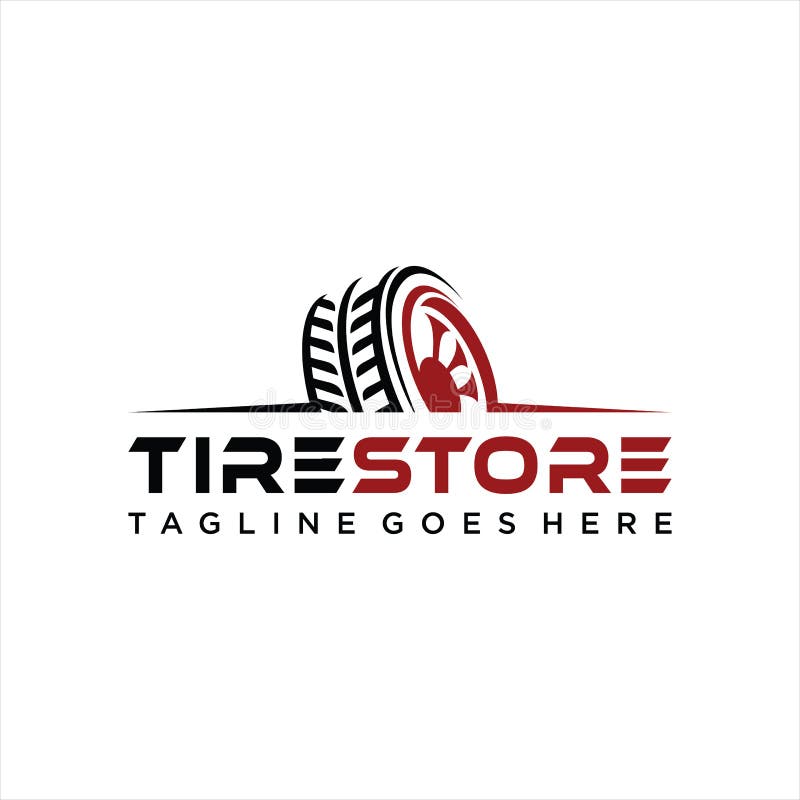 Tire Logo, Tire Store Logo Design Vector Illustration. Stock ...