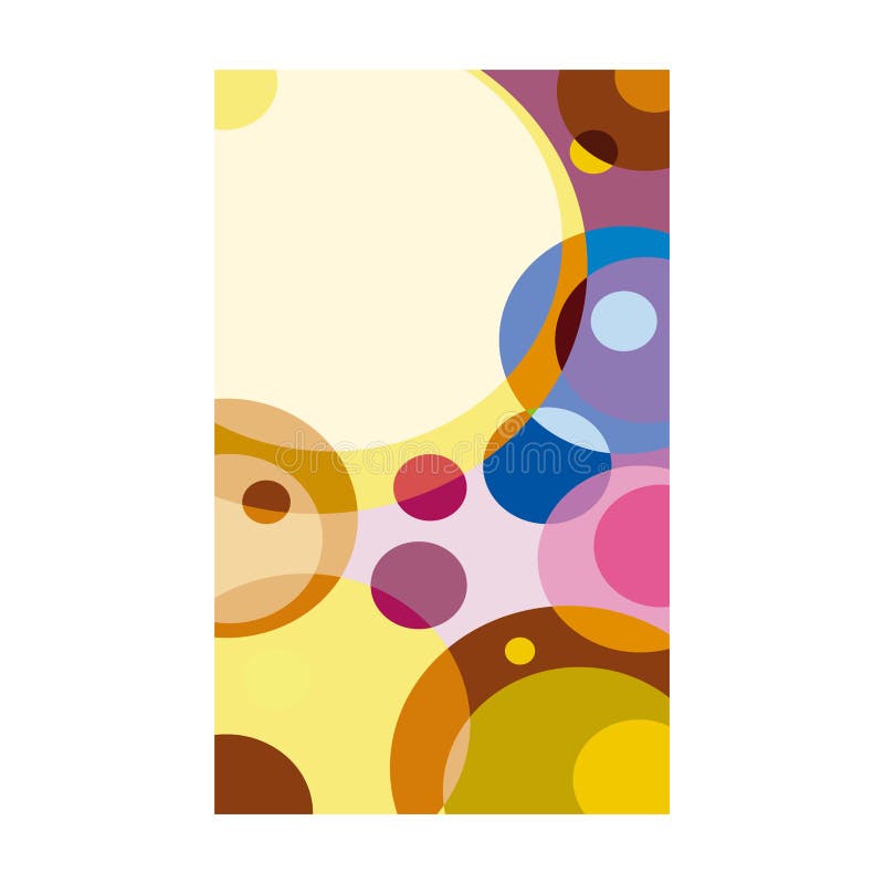 Abstract Name Card Template Stock Vector - Illustration of background ...