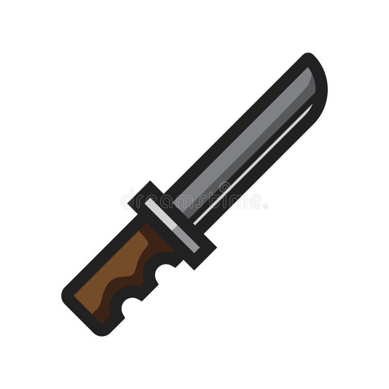 Cartoon machete stock vector. Illustration of vector - 261037577