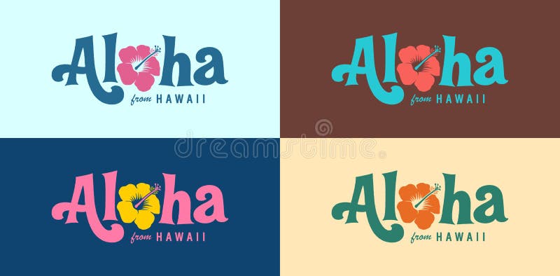 Aloha Stock Illustrations – 81,543 Aloha Stock Illustrations, Vectors ...