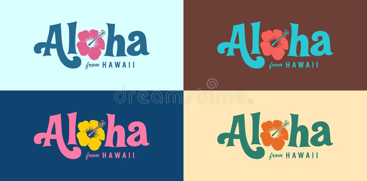 Aloha Font Stock Illustrations – 1,704 Aloha Font Stock Illustrations ...