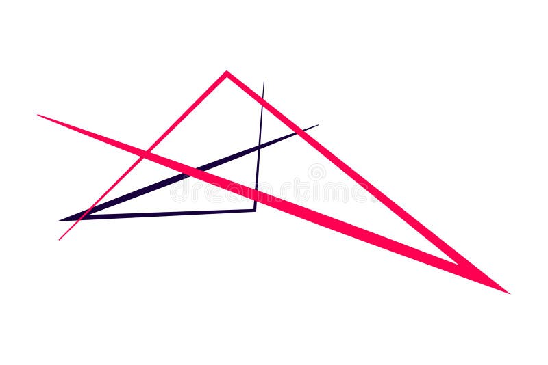 Abstract Dynamic Shape Symbol Stock Illustration - Illustration of ...