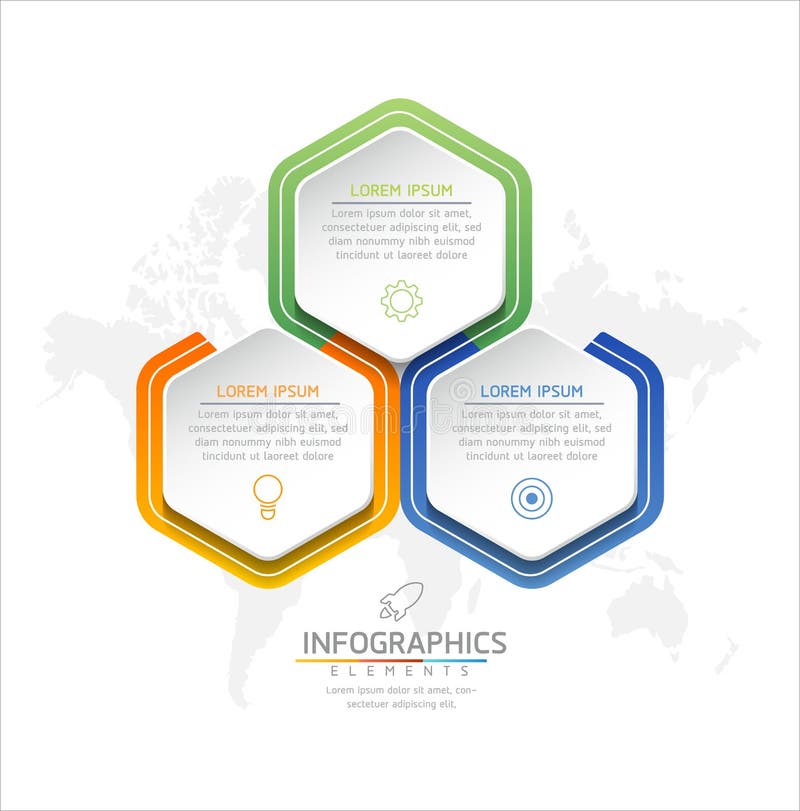 Connecting Steps Business Infographic Template Stock Vector ...