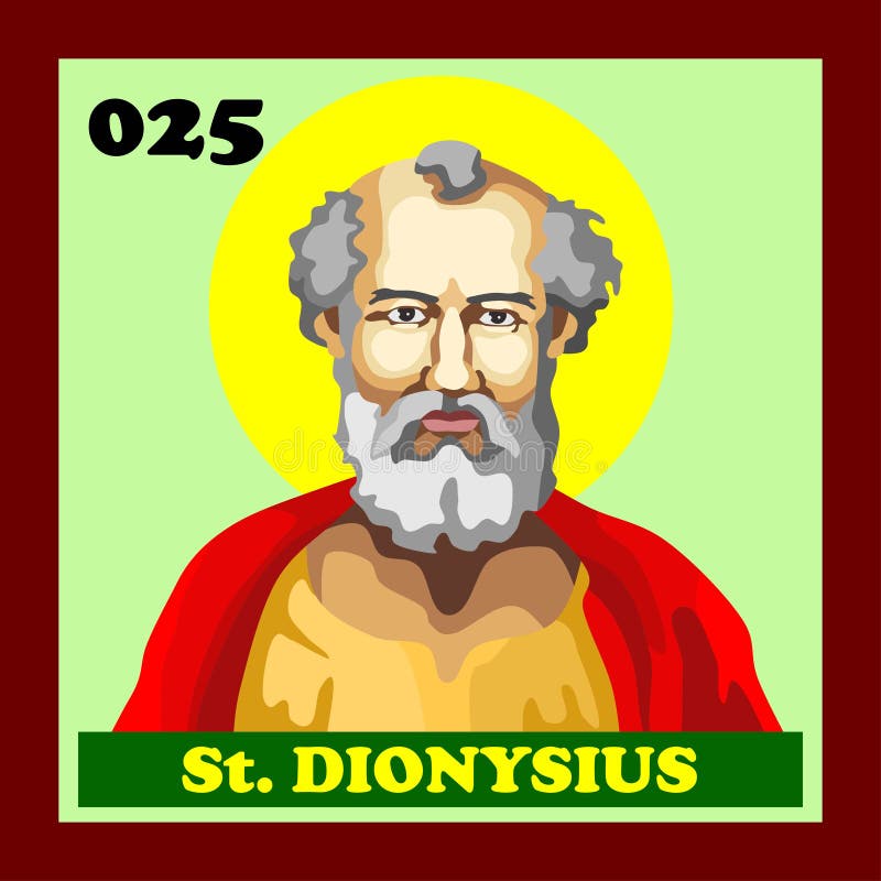 025th Roman Catholic Pope Saint Dionysius Vector Stock Vector ...