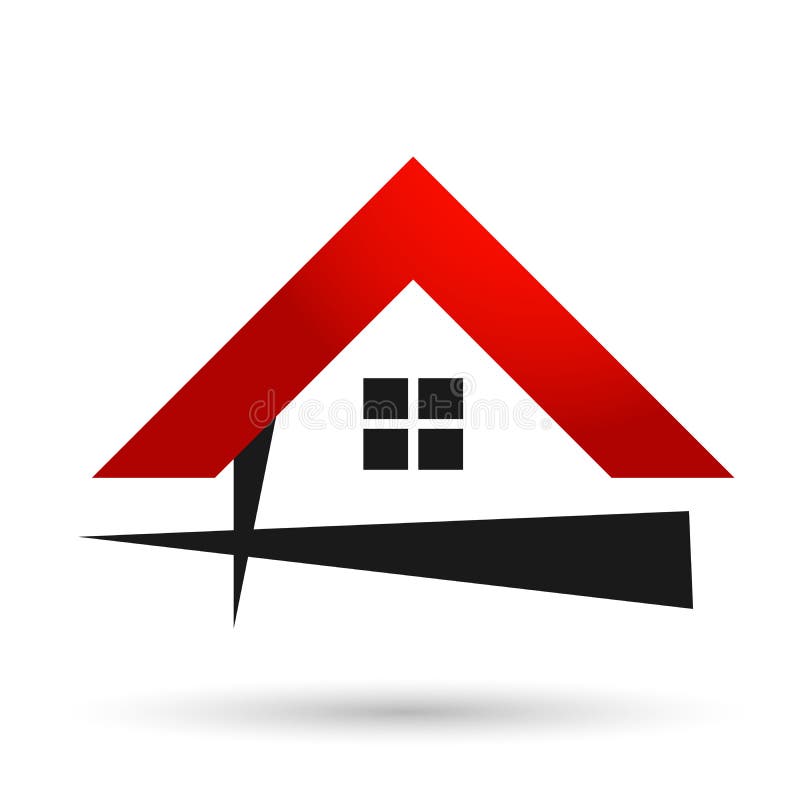 Real Estate House Roof and Home in Hand Logo Vector Element Icon Design ...