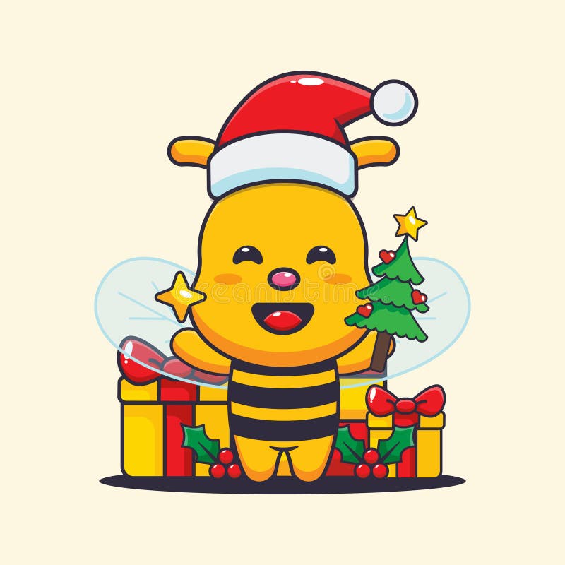 Christmas Bee Stock Illustrations – 1,289 Christmas Bee Stock ...